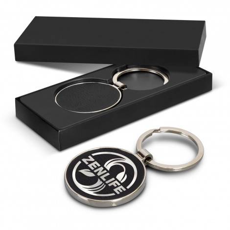 Capulet Key Ring - Round - Custom Promotional Logo | Fast Promos